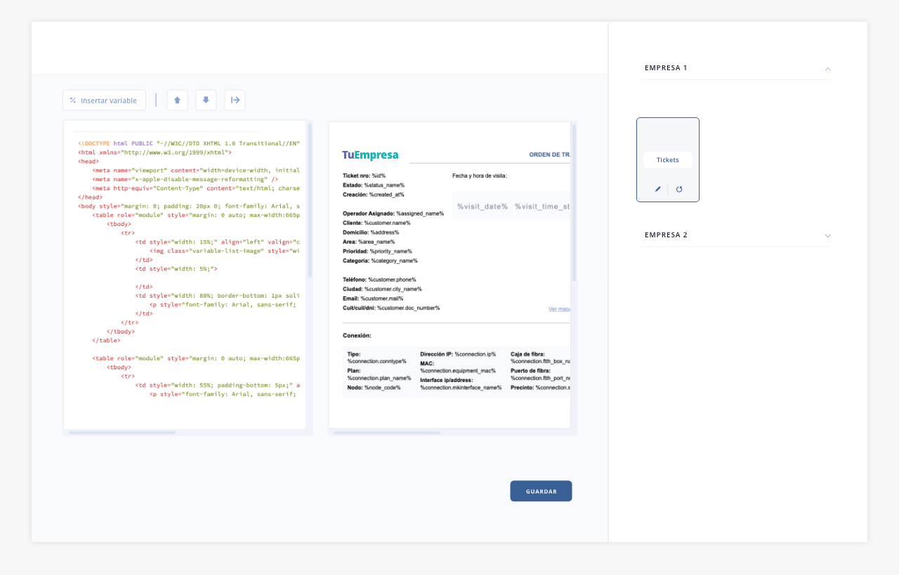 Configuración – Guia ISPCube 2022